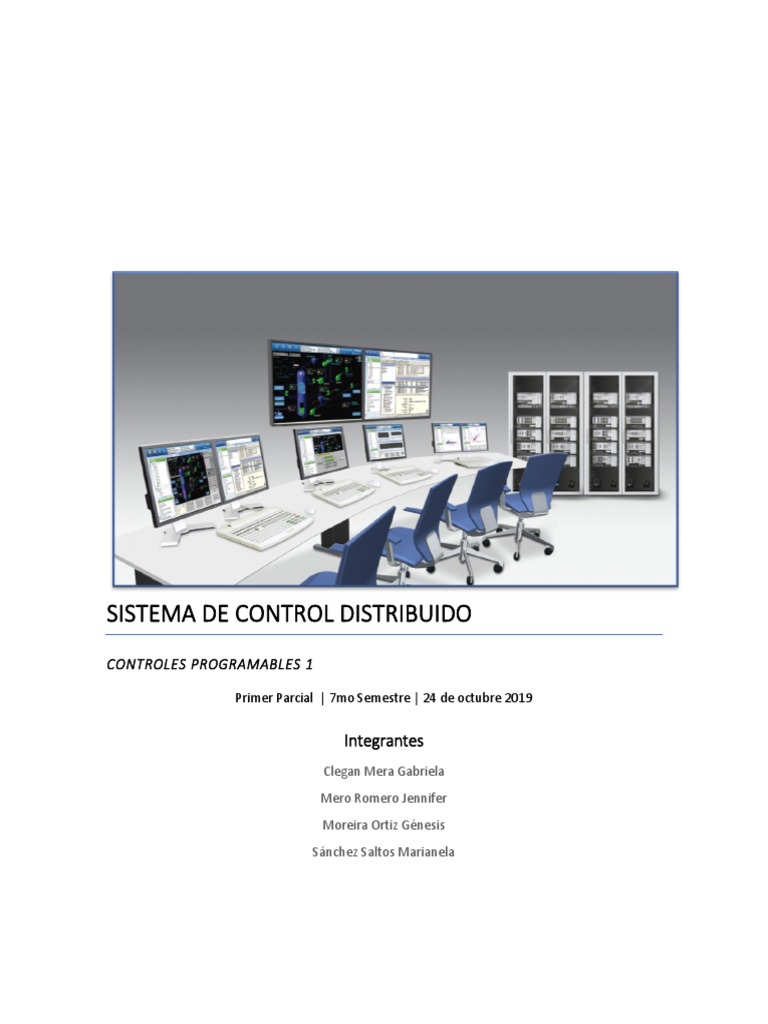 Sistema de Control Distribuido | PDF | Scada | Sistema de control