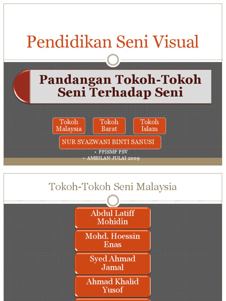 Tokoh Seni | PDF