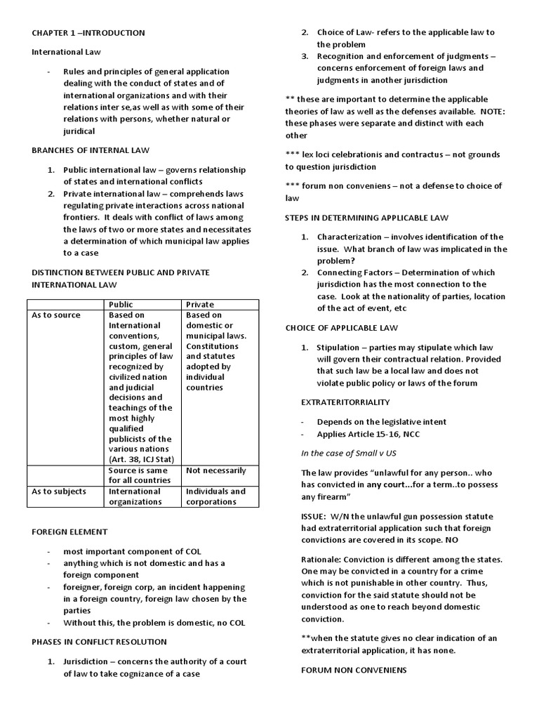 COL Notes | PDF | Jurisdiction | Judiciaries