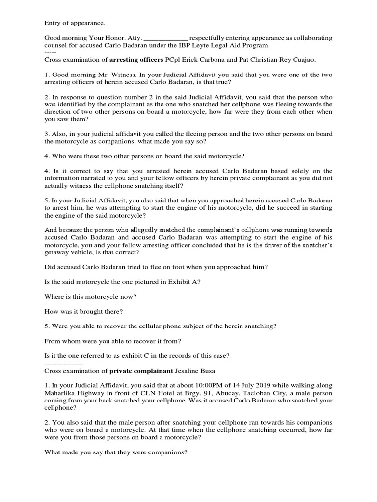 Cross Exam | PDF | Crime & Violence | Crime Thriller