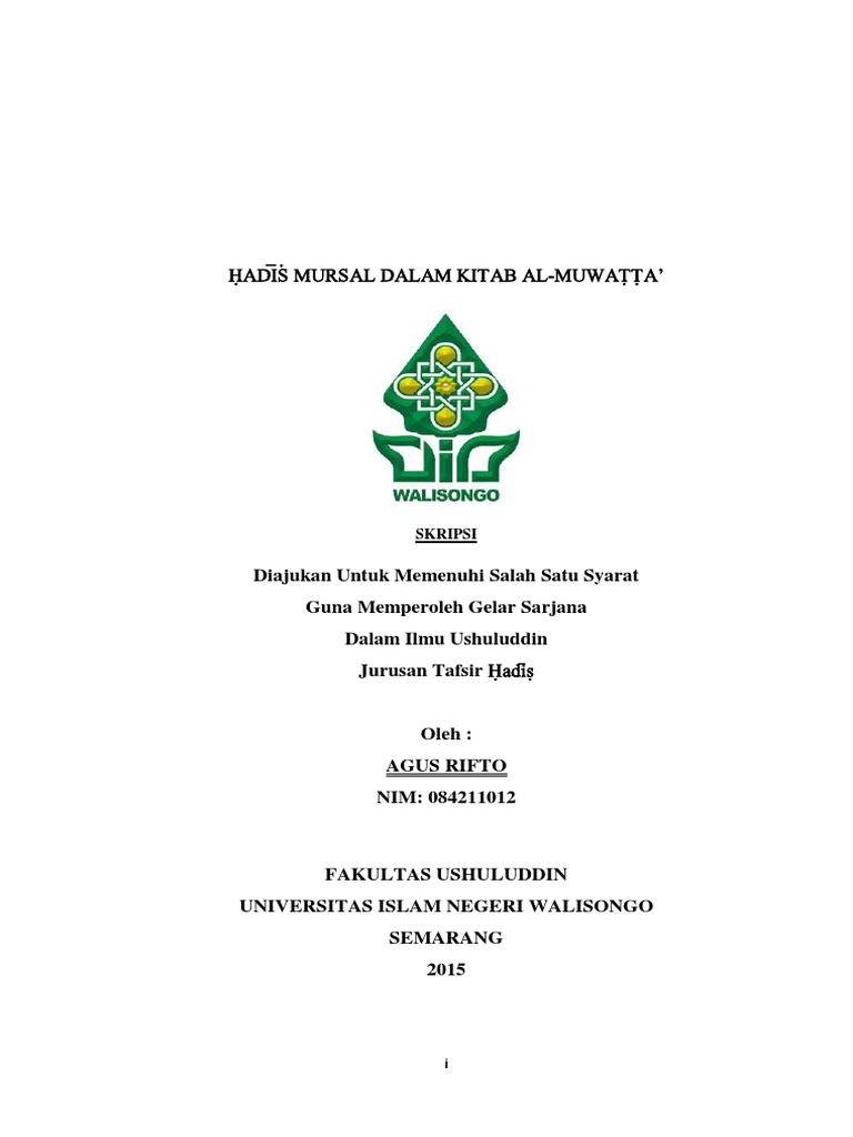 Hadits Mursal | PDF