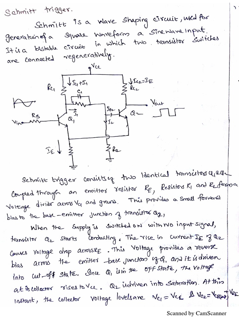 Schmitt Trigger | PDF