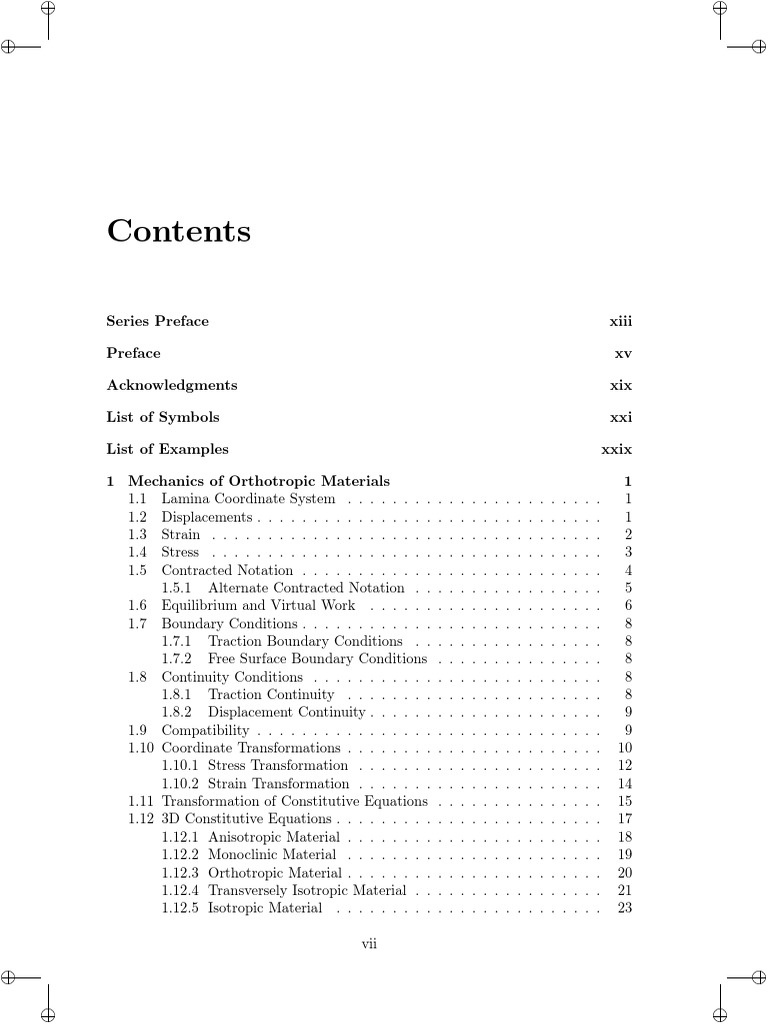 Toc Finite Element Analysis Of Composite Materials Using Abaqus Pdf Pdf Tensor