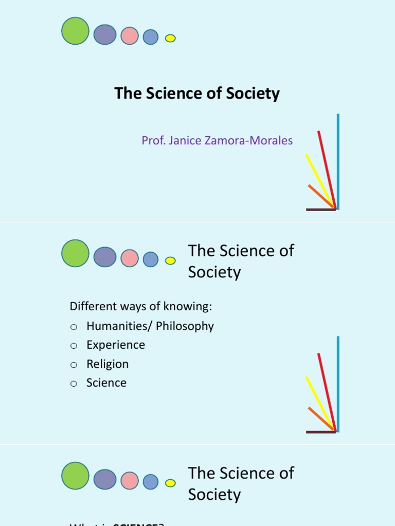 The Science of Society | PDF | Scientific Method | Science