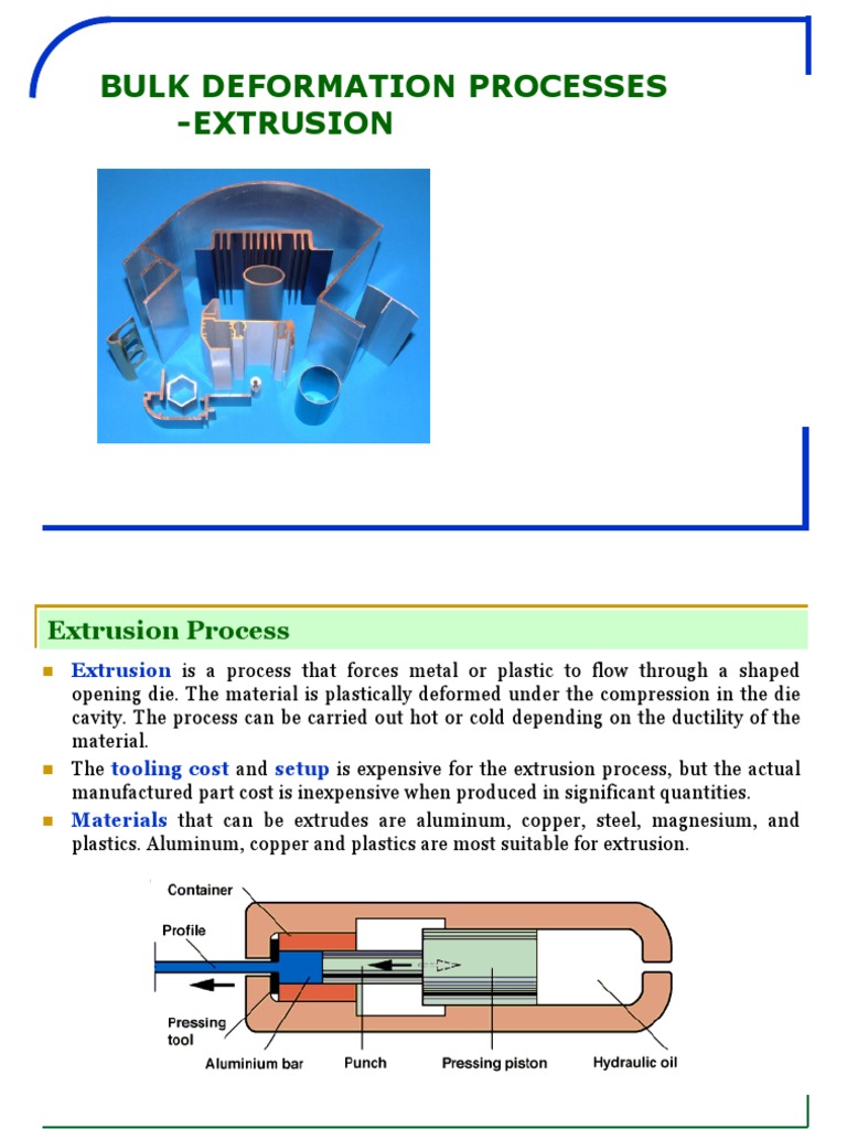 IPE 331 L10-Extrusion | PDF | Extrusion | Chemical Engineering