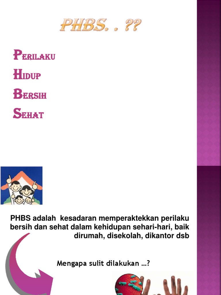 Indikator PHBS di Sekolah | PDF | Kesehatan Holistik
