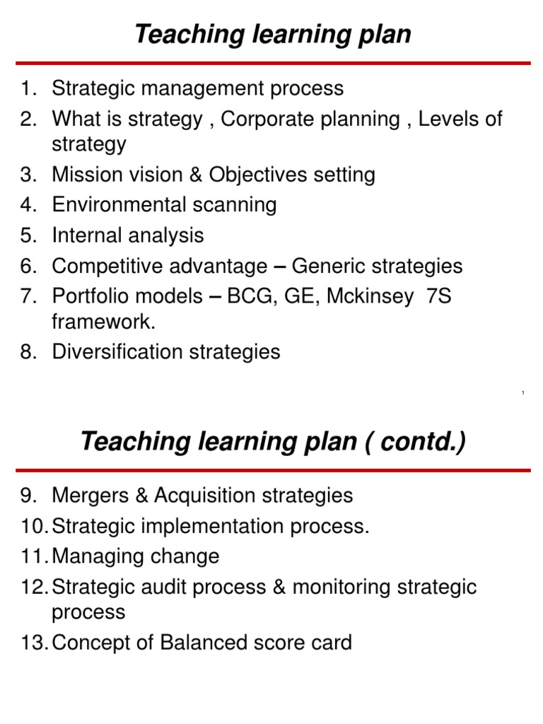 The Strategic Management Process: A Comprehensive Overview of ...