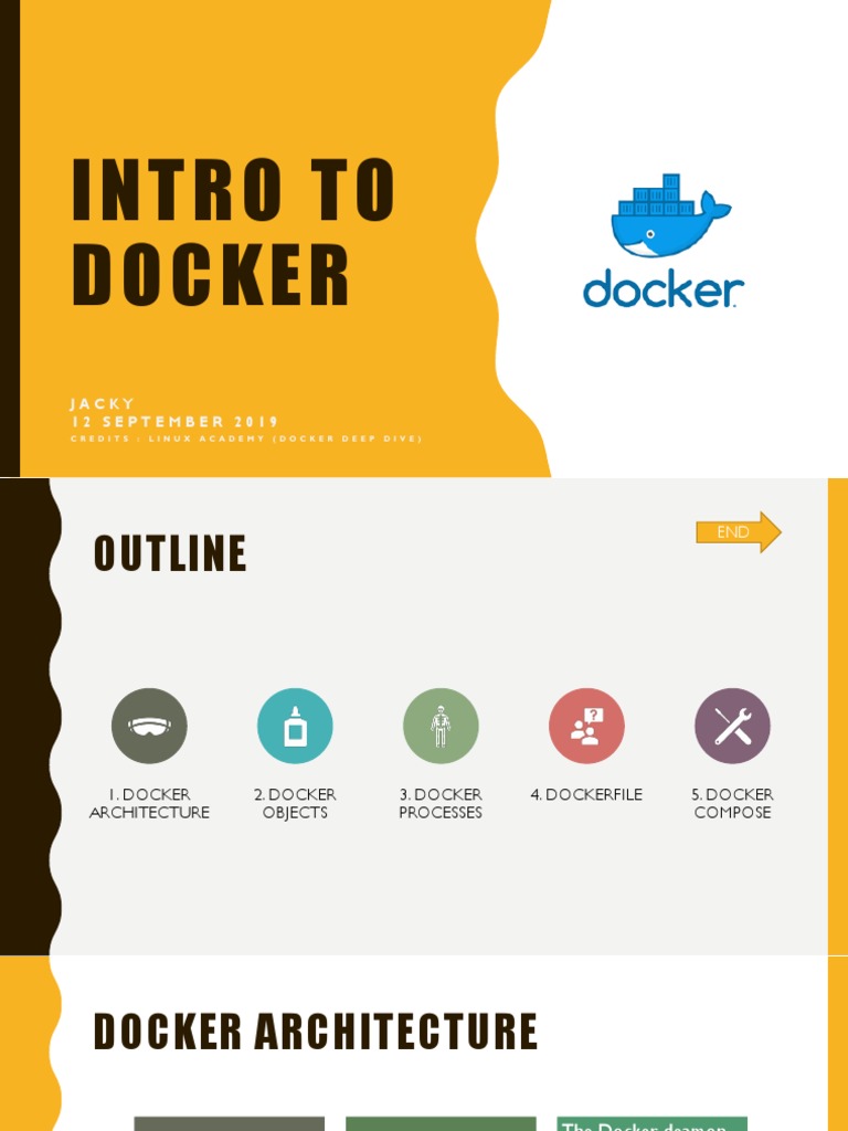 Intro To Docker: Jacky 12 September 2019 | PDF | Software Engineering | Operating System Technology