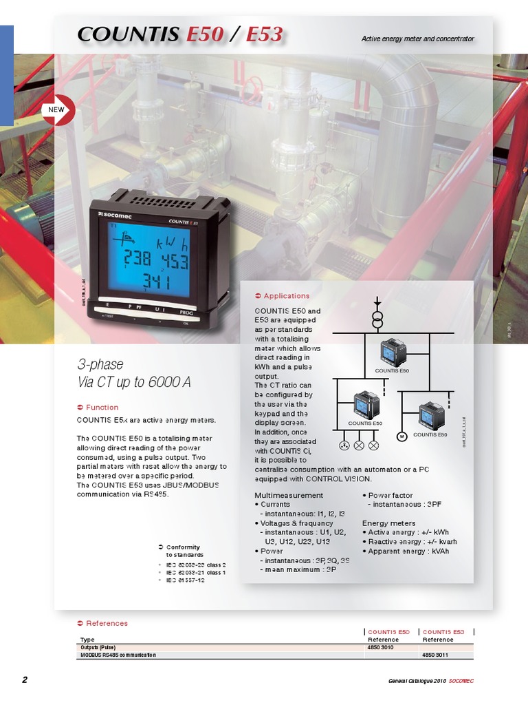 Countis E50-E53 | PDF | Power Supply | Manufactured Goods