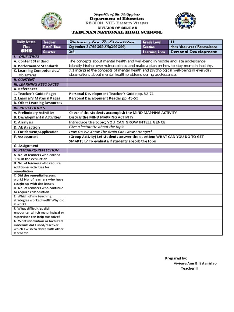 DLP Perdev 2nd Quarter Module 7 | PDF | Learning | Teachers