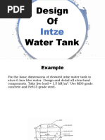 Elevated Water Tank Design | PDF | Civil Engineering | Structural ...