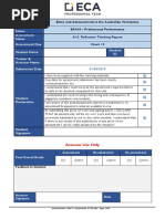 Bronze DofE Assessor's Report Template | PDF | Computing