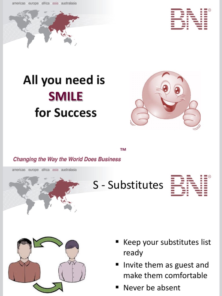 Bni Smile PPT Slot 3 | PDF
