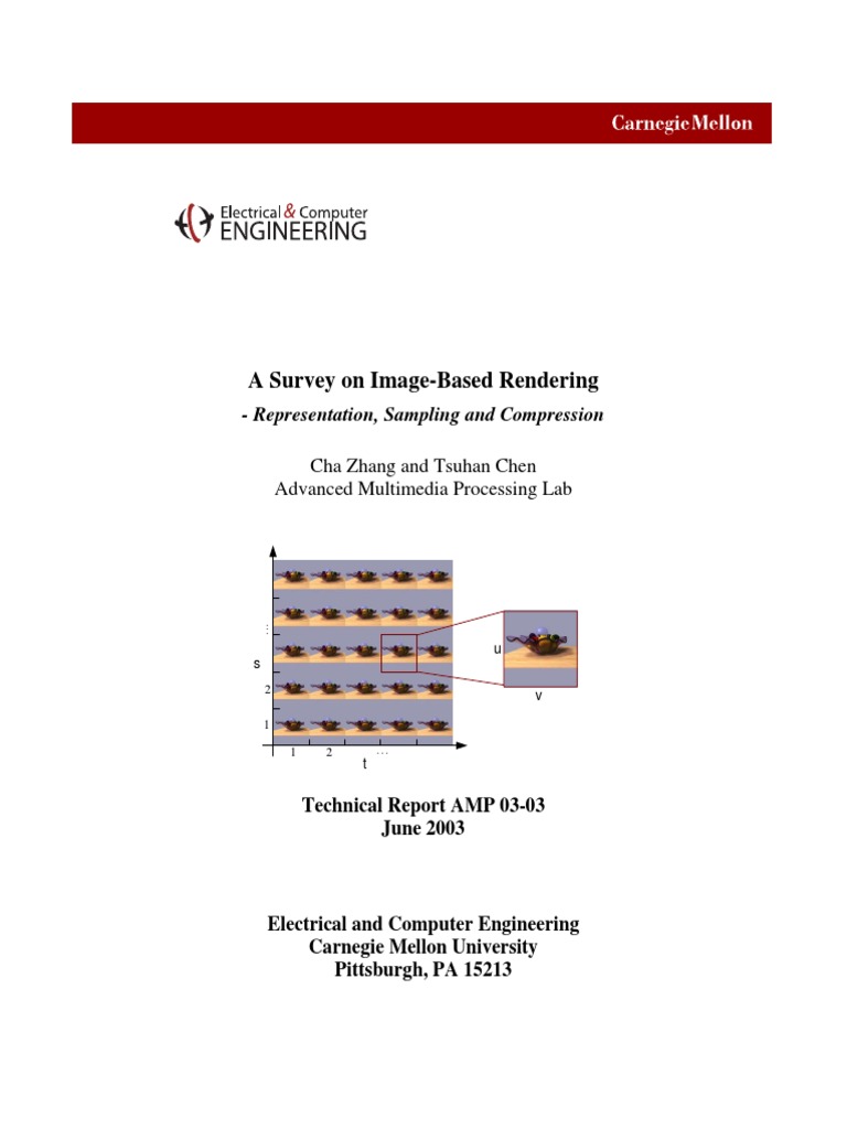 A Survey On Image-Based Rendering | PDF | Rendering (Computer Graphics ...