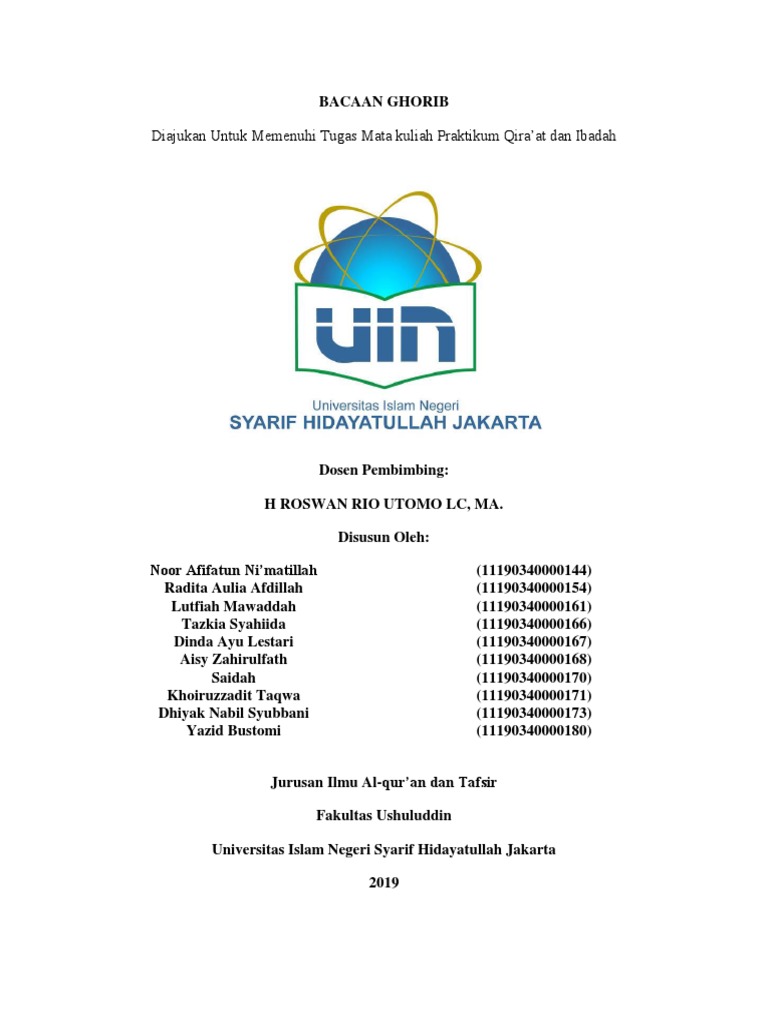 Bacaan Ghorib | PDF