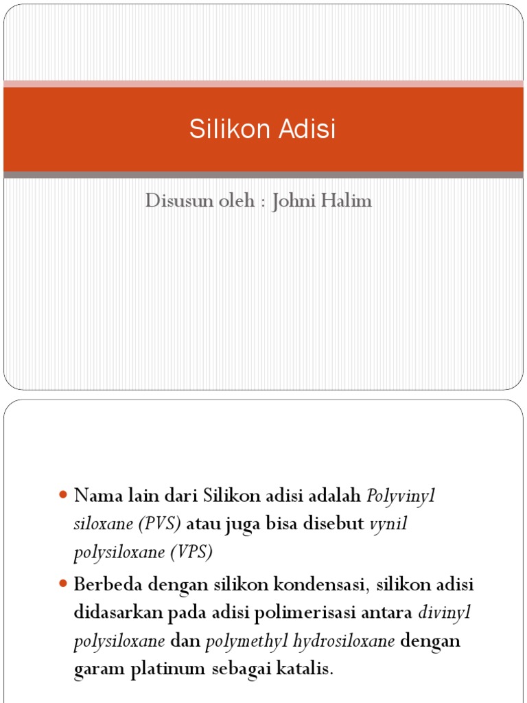 Silikon Adisi | PDF