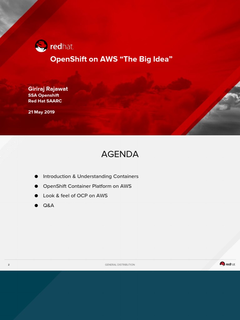 OpenShift On AWS | PDF | Amazon Web Services | Red Hat