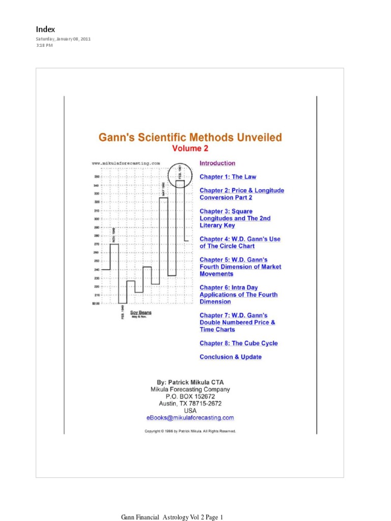 Gann Financial Astrology | PDF