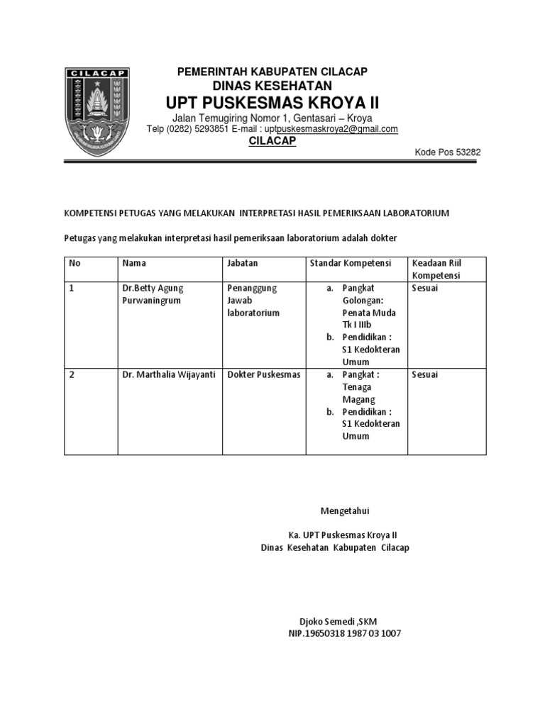 Interpretasi Hasil Lab. | PDF