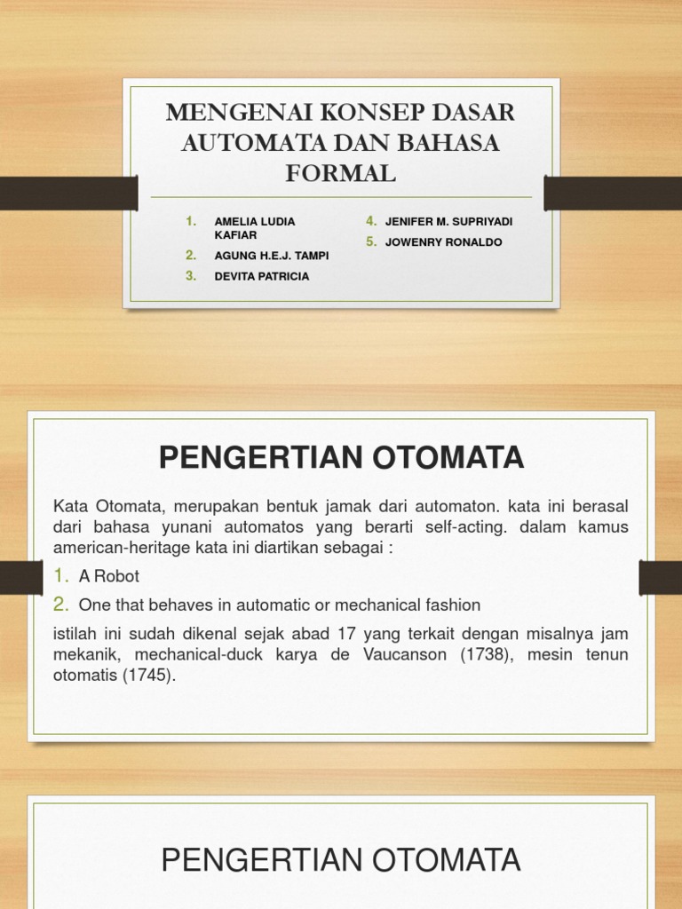 Teori Bahasa Otomata | PDF