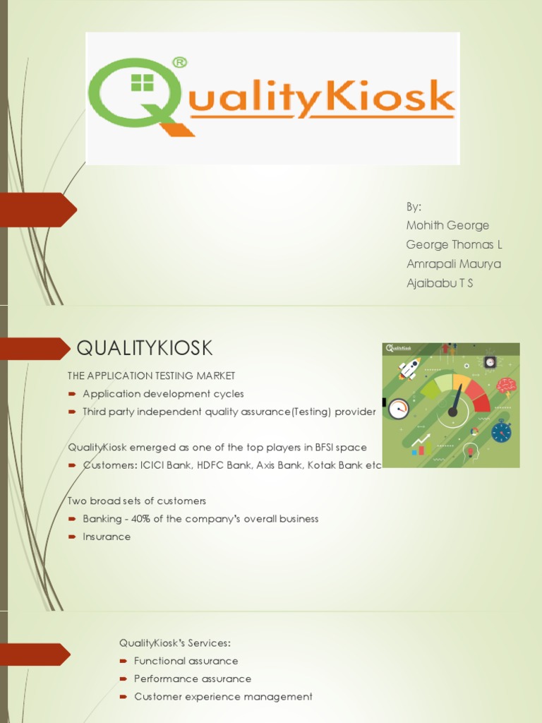 Quality Kiosk | PDF | Banks | Sales