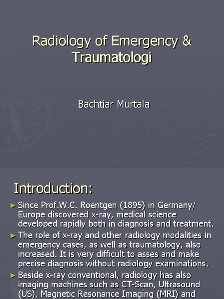 13 - Radiology Emergency | PDF | Radiology | Medical Imaging