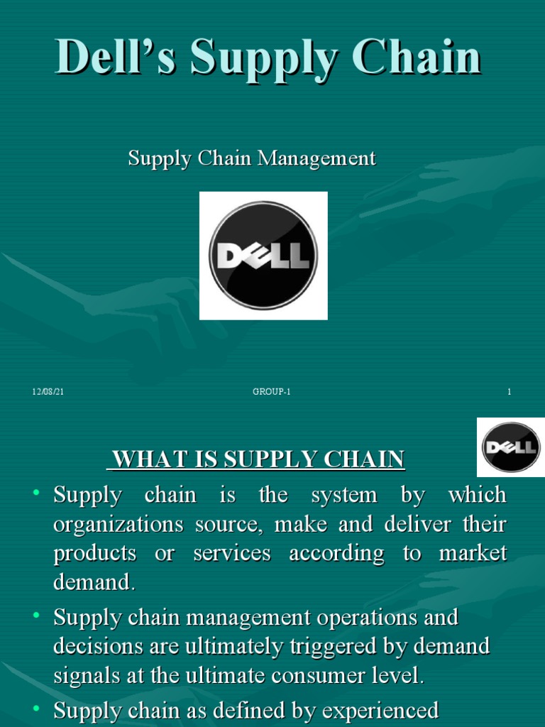 Dell's Supply Chain Management Overview | PDF | Economies | Dell
