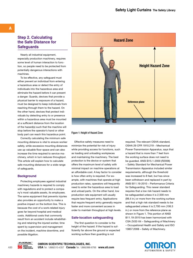 Safety Light Curtains - OMRON | PDF | Safety | Machines
