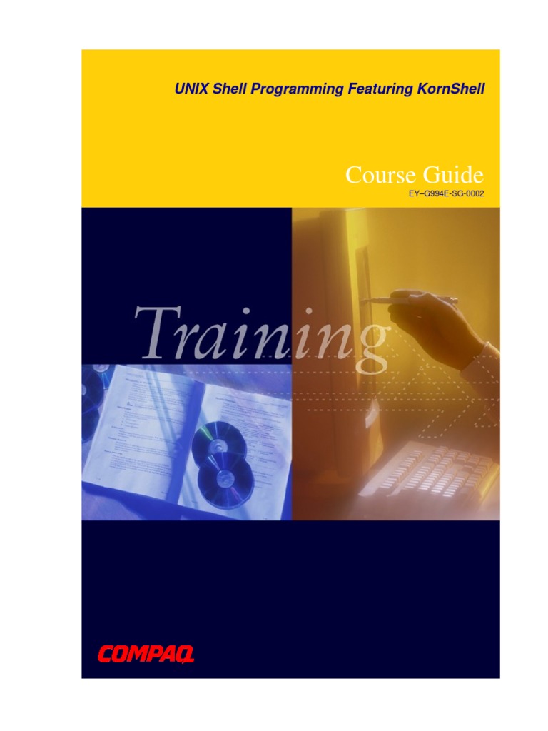 UNIX Shell Programming Featuring KornShell | PDF | Parameter (Computer Programming) | Command ...