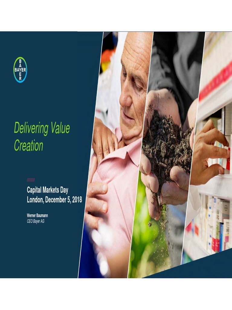 Bayer CMD London 2018-12-05 Investor Handout | PDF | Bayer | Innovation
