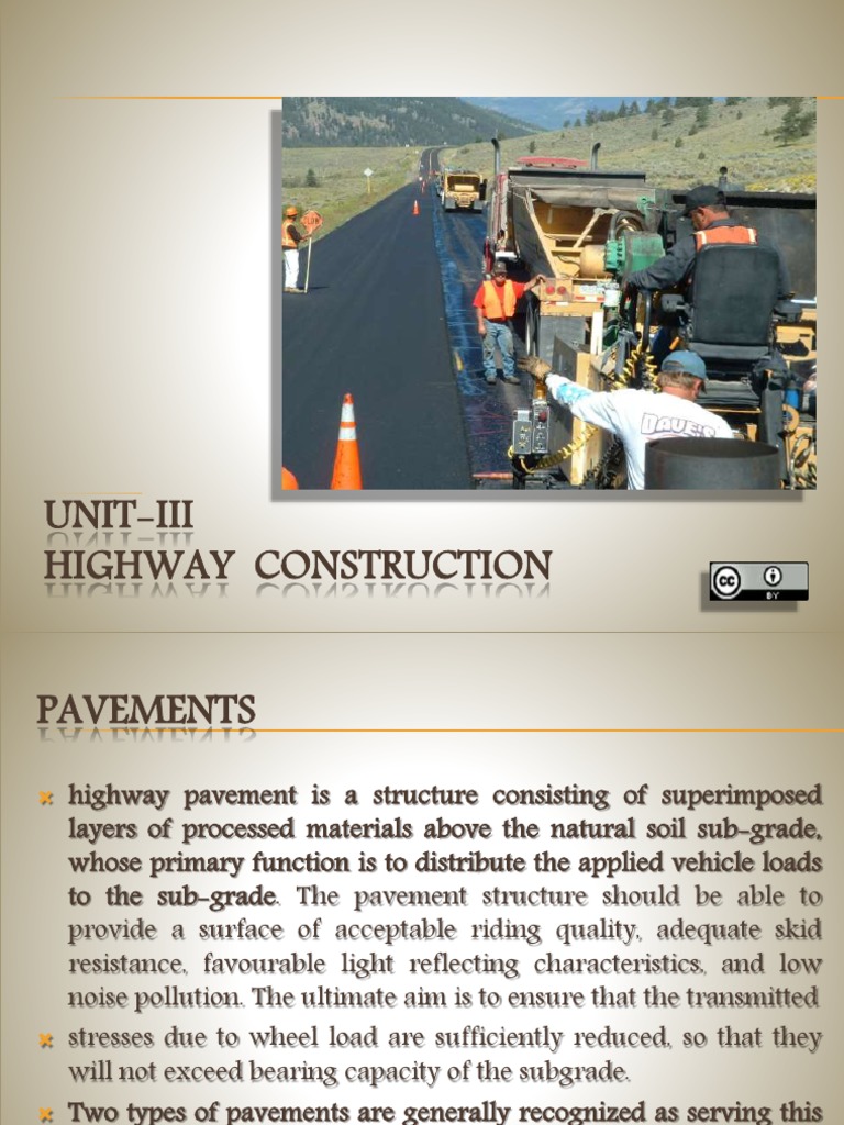 Highway Construction | PDF | Asphalt | Road Surface