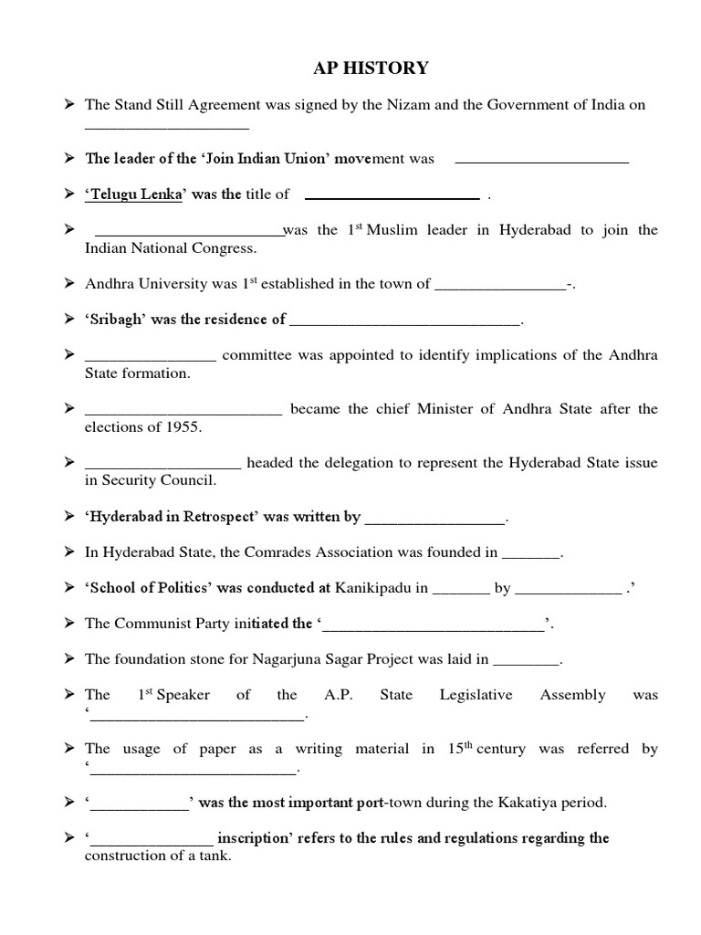 AP History Key Events and Figures | PDF | South Asia