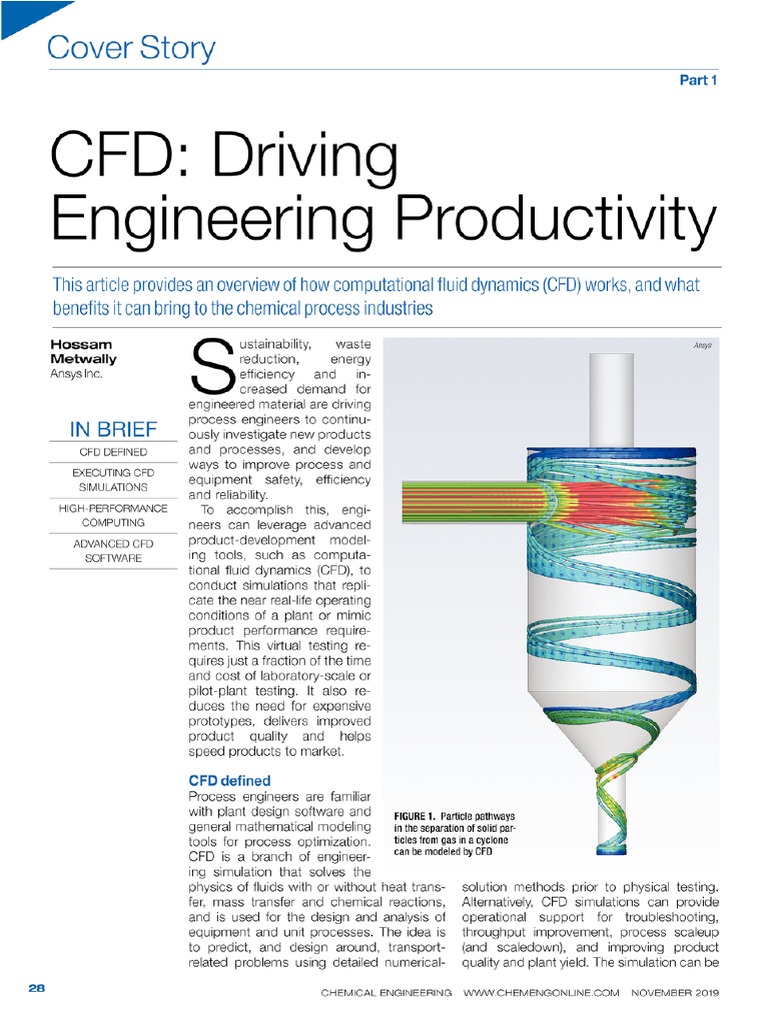 CFD - Driving Engineering Productivity | PDF | Computational Fluid Dynamics | Fluid Dynamics