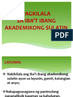 Ibat Ibang Uri NG Paglalagom | PDF