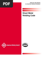 AWS D1.1 - Structural Welding Code - Steel | PDF