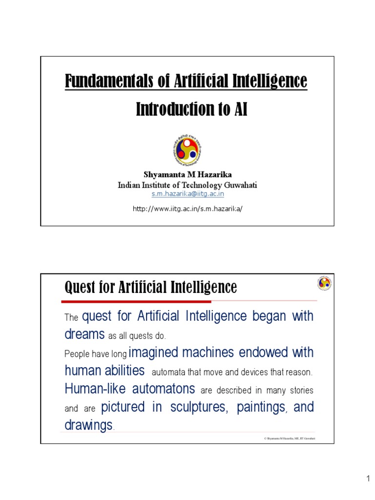 L1 24 07 2019 Introduction | PDF | Artificial Intelligence ...