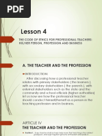 Elements of Profession: Initial Professiona L Educatio N | PDF ...