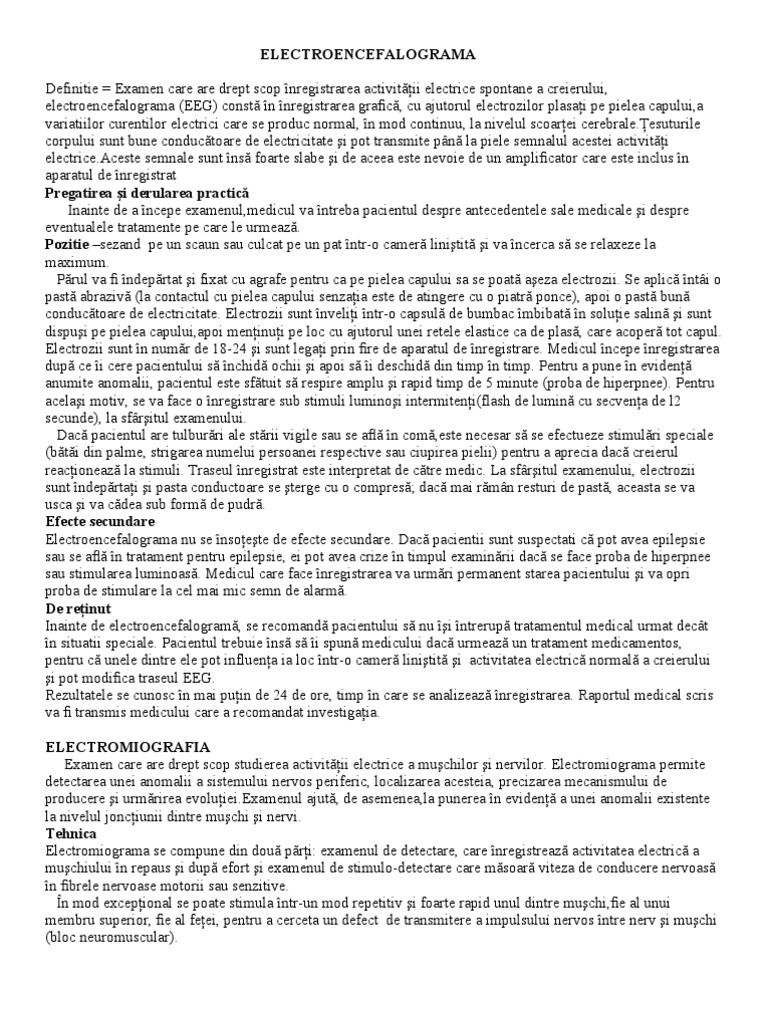 ELECTROENCEFALOGRAMA | PDF