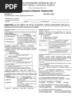 Examen de Español 3 Bloque 1 | PDF | Publicidad