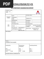 Liquid Penetrant Test Report. | PDF