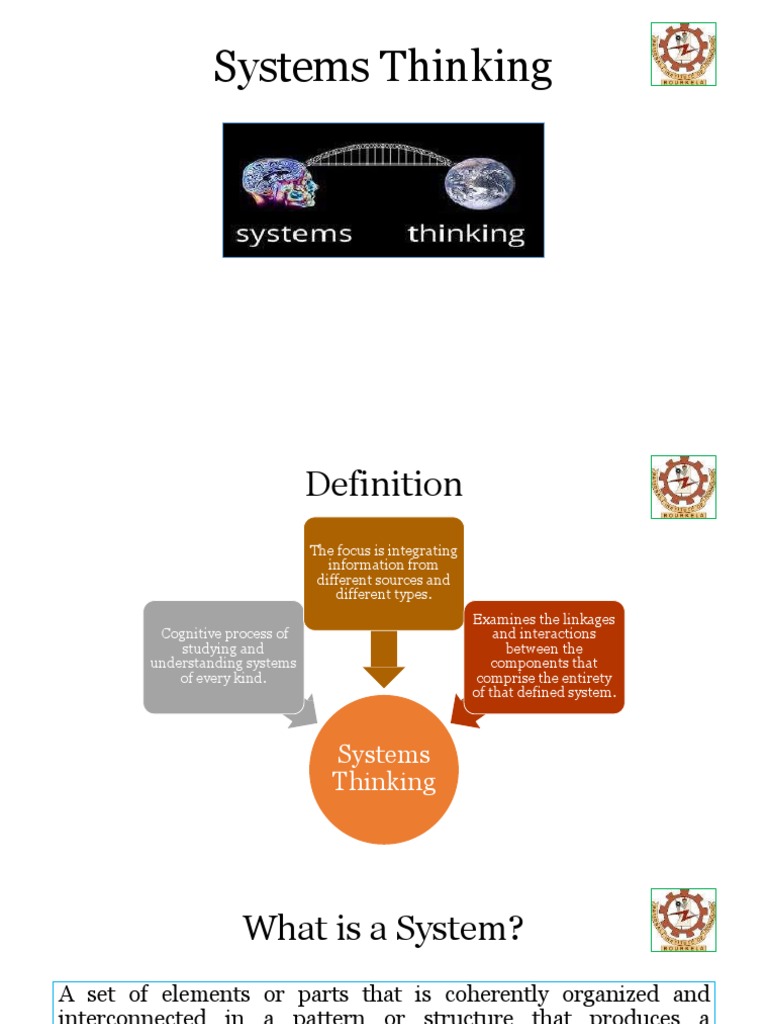 Systems Thinking | PDF | System | Systems Theory