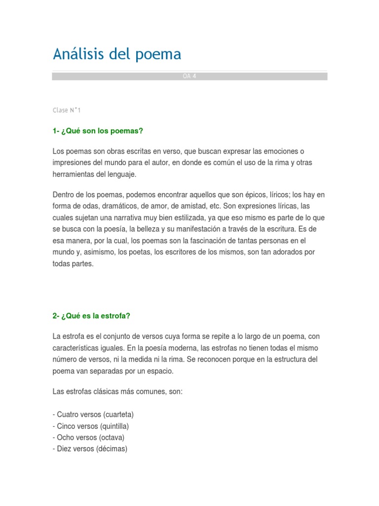 Análisis de Poemas y Versos | PDF | Rima | Sonetos