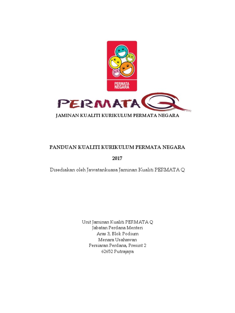 2 Panduan Kualiti Kurikulum Permata Negara 2017 | PDF