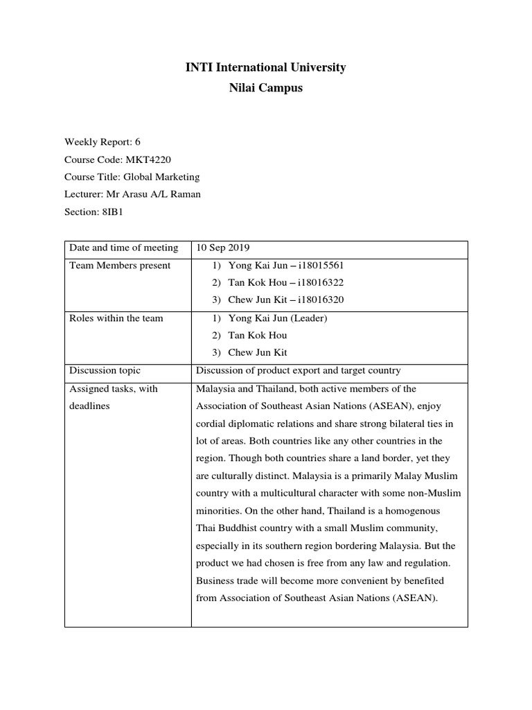 INTI International University Nilai Campus | PDF