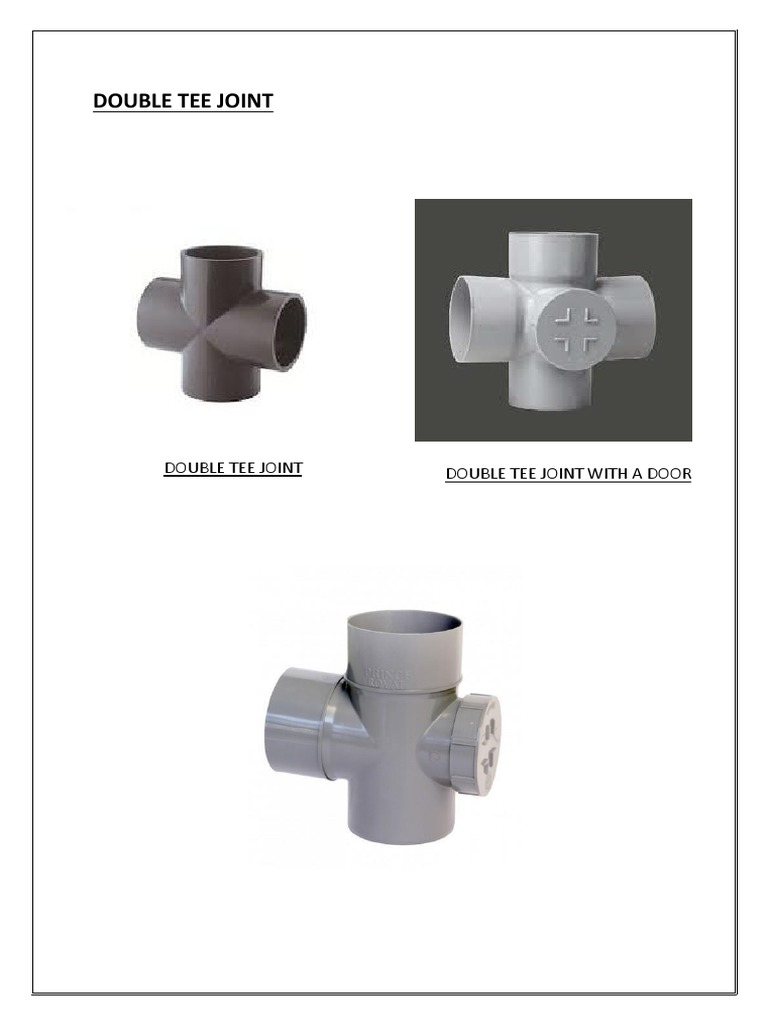 Double Tee Joint Double Tee Joint With A Door | Download Free PDF ...