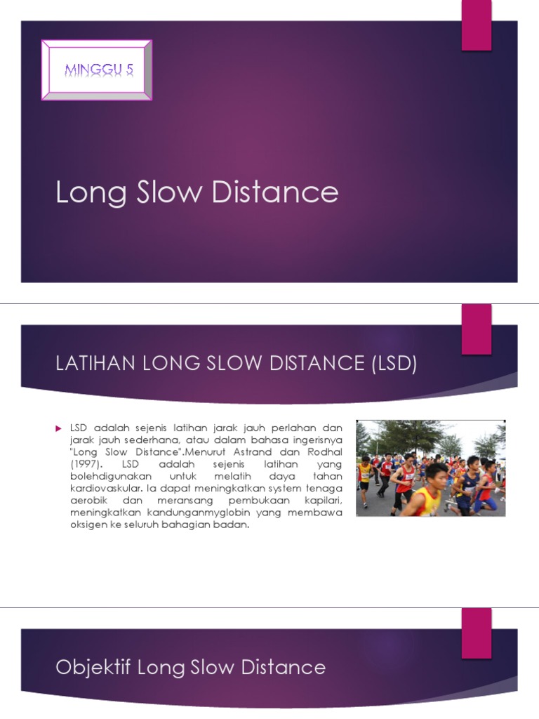 Latihan Long Slow Distance | PDF