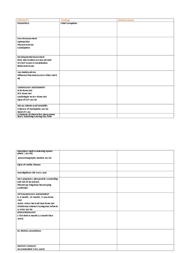 Down Syndrome Guideline Final | PDF