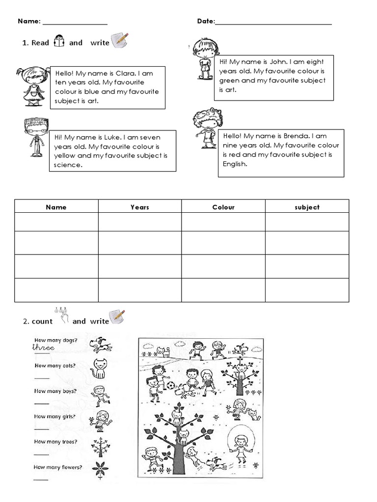 3rd Grade Review | PDF