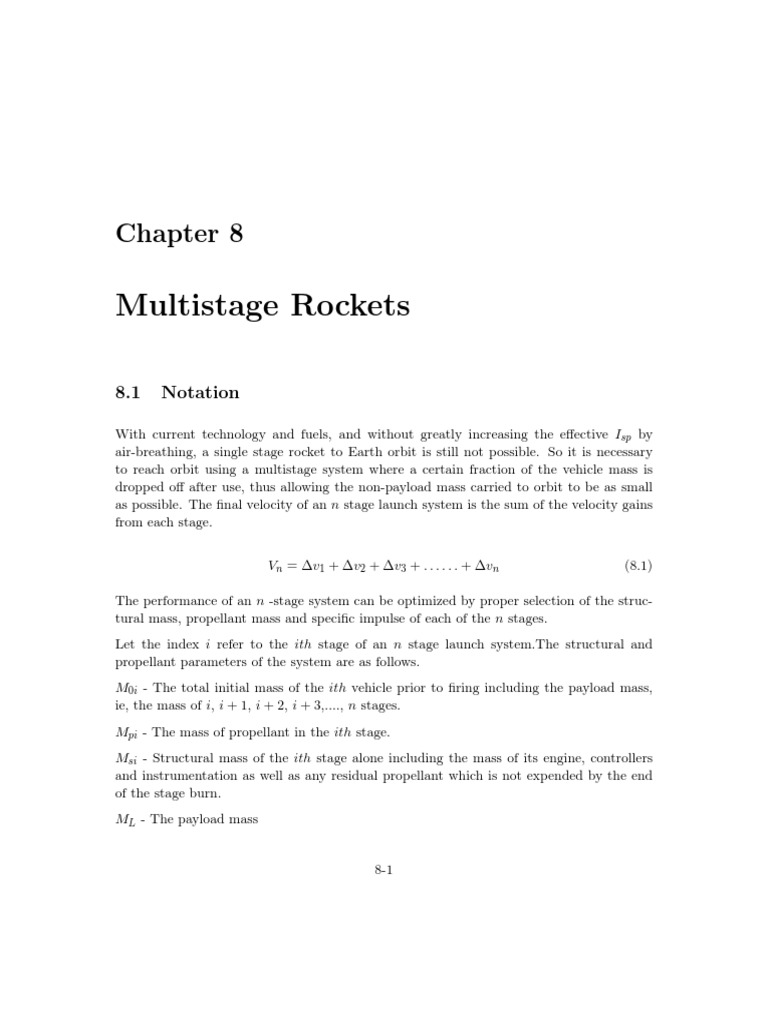 Multi Stage Rocket | PDF | Multistage Rocket | Rocket