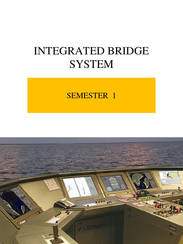 Integrated Navigation Bridge | PDF